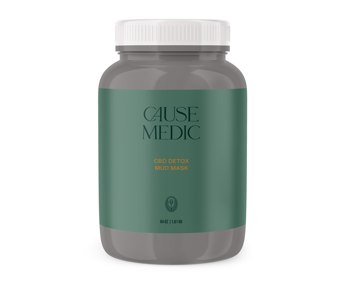 CBD Detox Mud Mask (64 oz) – CauseMedic